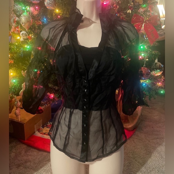 bebe | Tops | Silk Bebe Blouse | Poshmark
